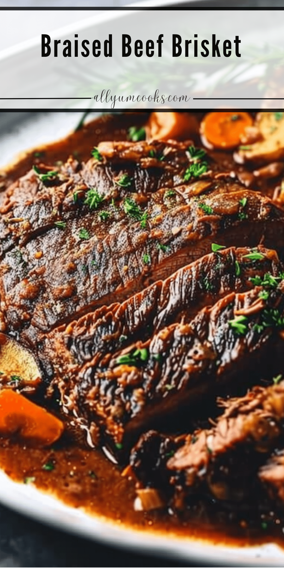 Braised Beef Brisket | All Yum Cooks