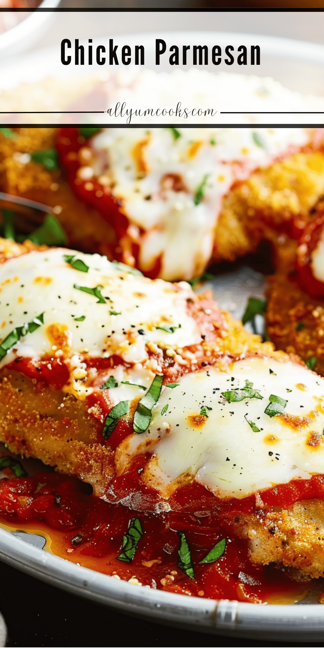 Chicken Parmesan - All Yum Cooks
