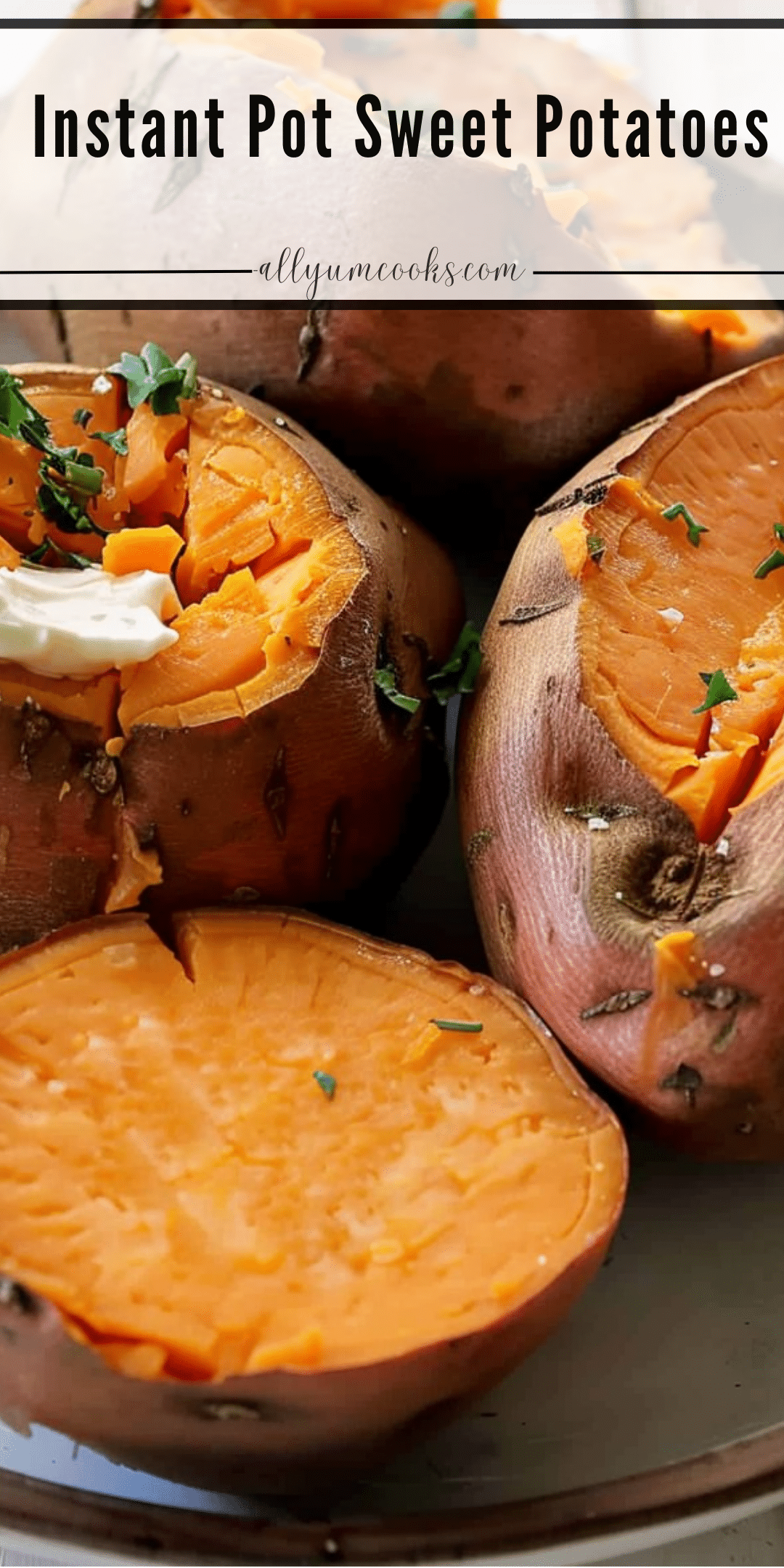 Instant Pot Sweet Potatoes | All Yum Cooks