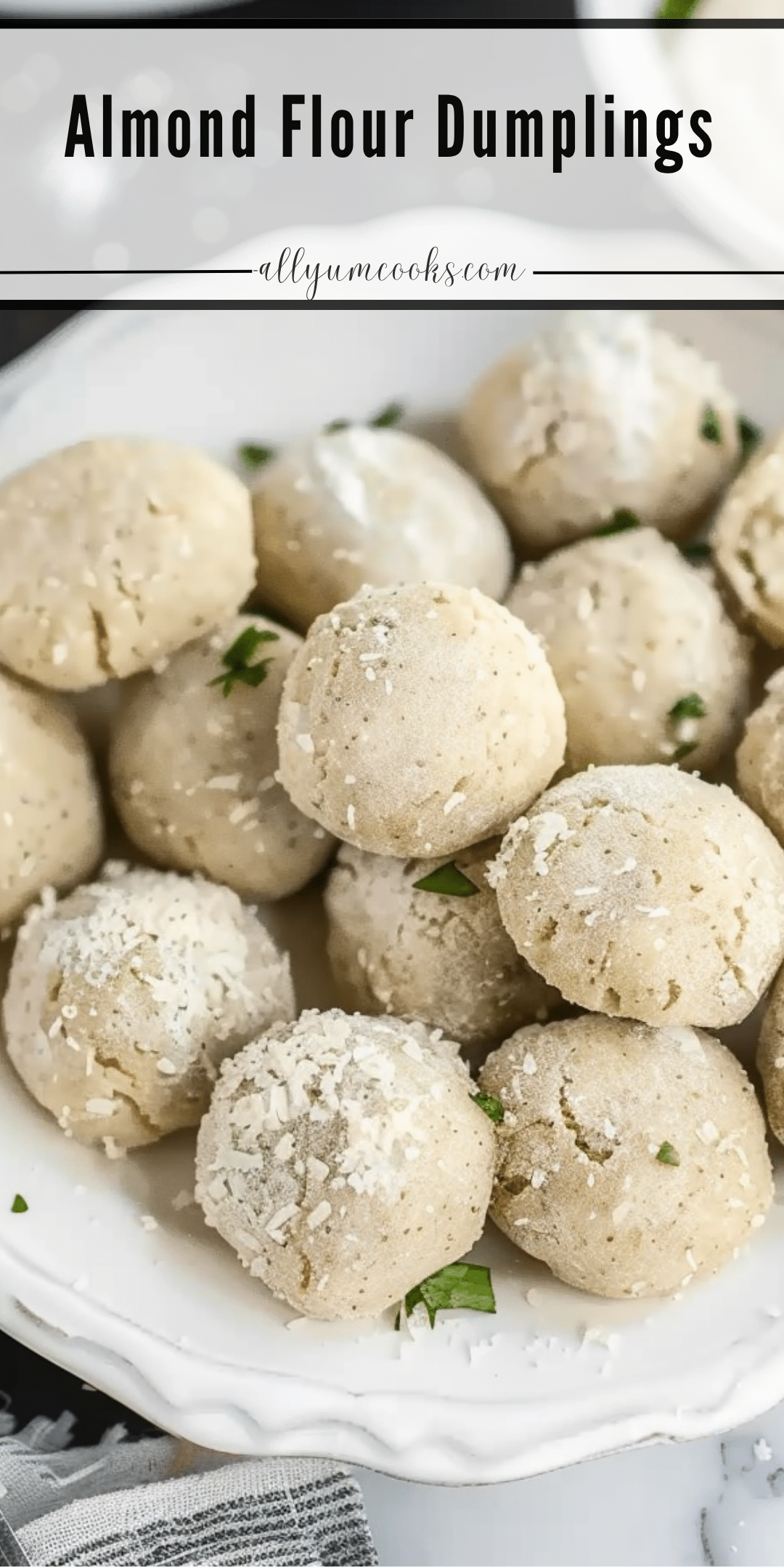 Almond Flour Dumplings | All Yum Cooks