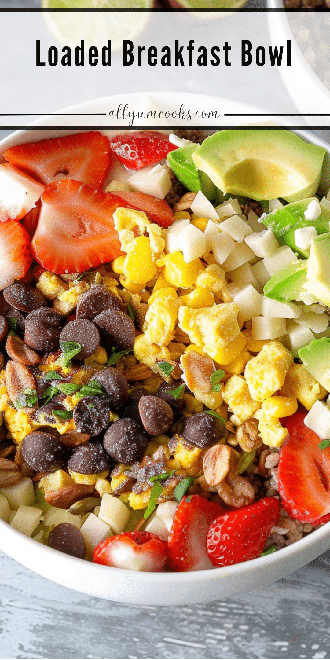 Loaded Breakfast Bowl | All Yum Cooks