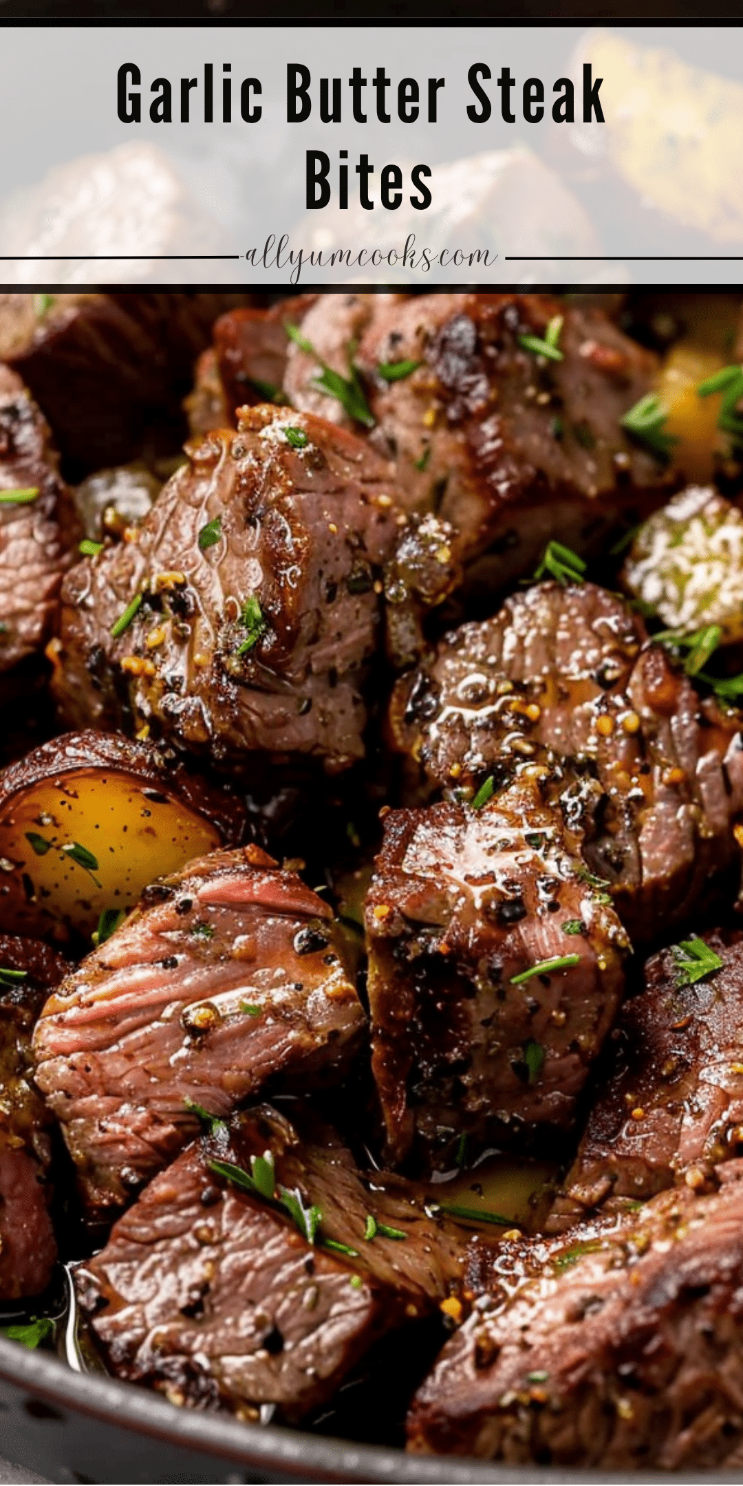 Garlic Butter Steak Bites | All Yum Cooks