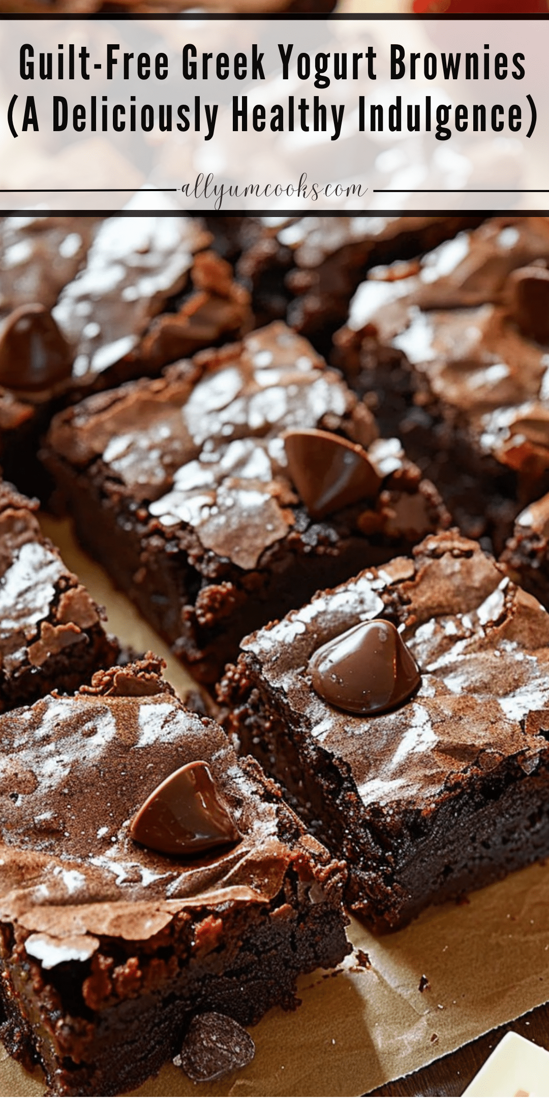 Guilt-Free Greek Yogurt Brownies (A Deliciously Healthy Indulgence) - All Yum Cooks