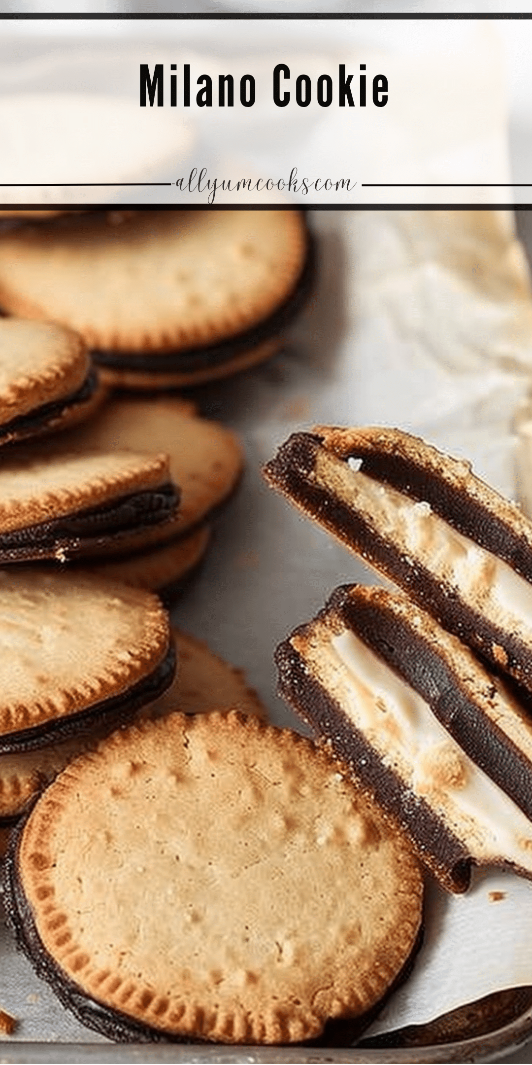 Milano Cookie | All Yum Cooks