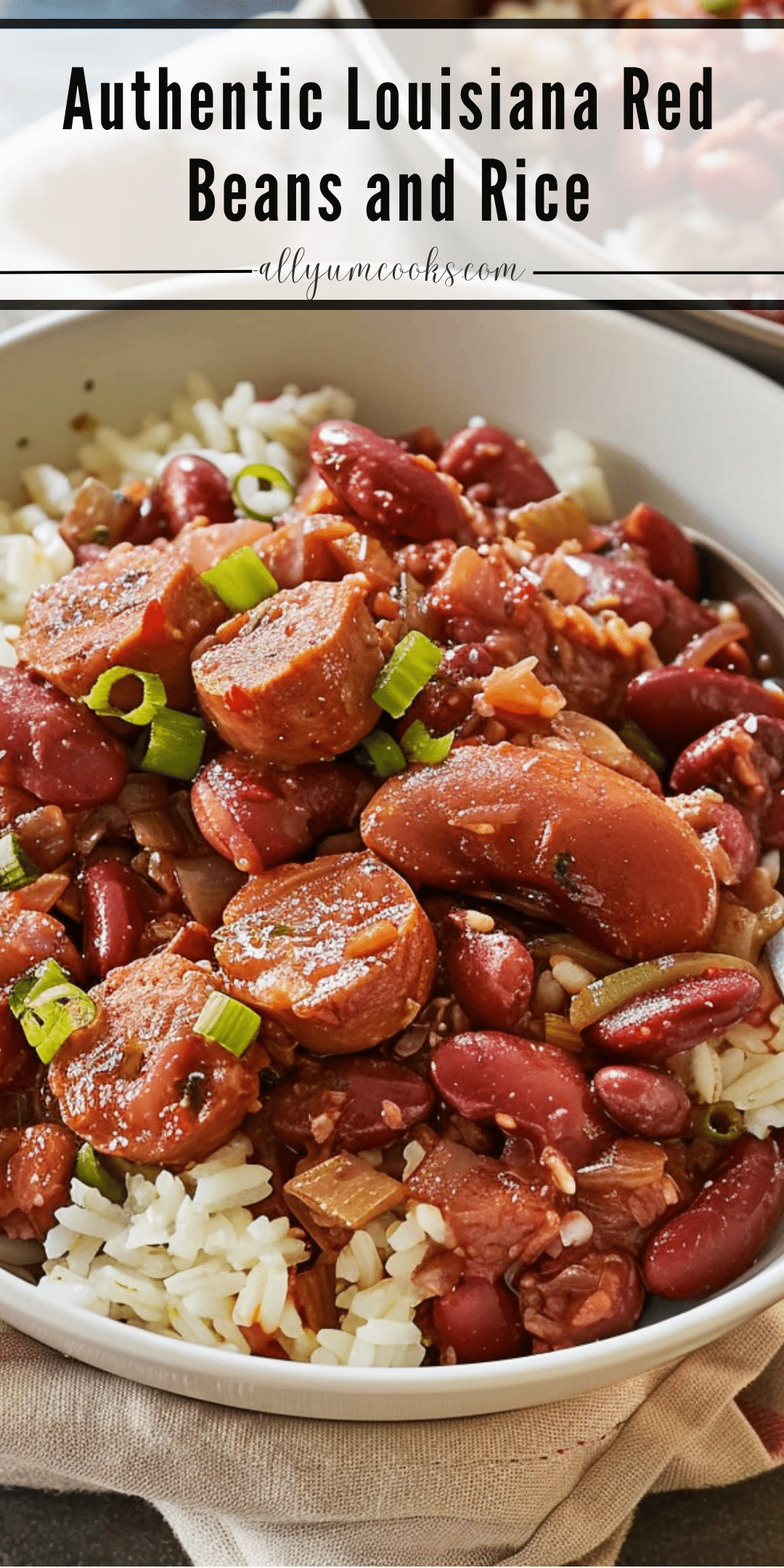 Authentic Louisiana Red Beans and Rice | All Yum Cooks