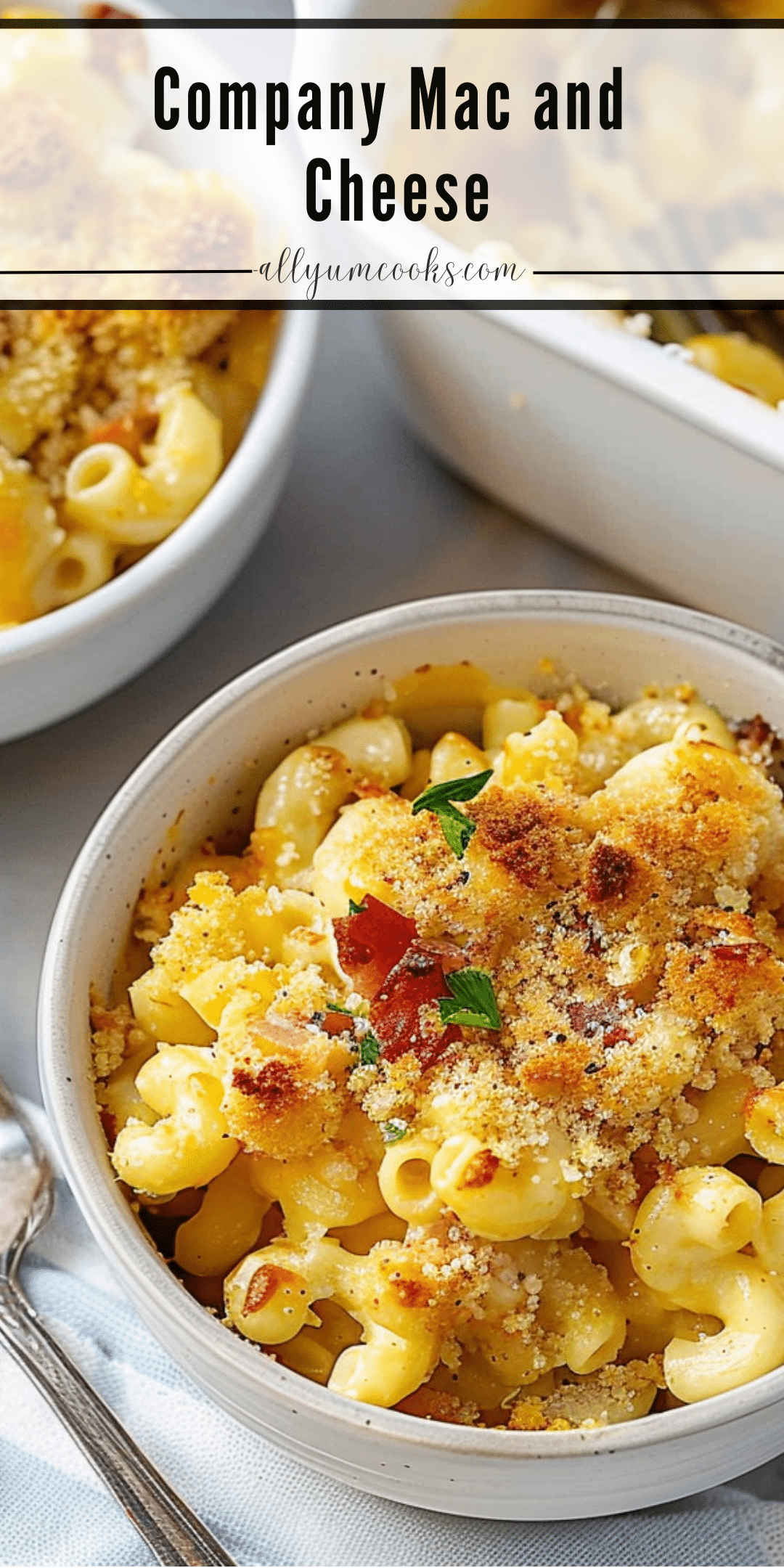 Company Mac and Cheese | All Yum Cooks