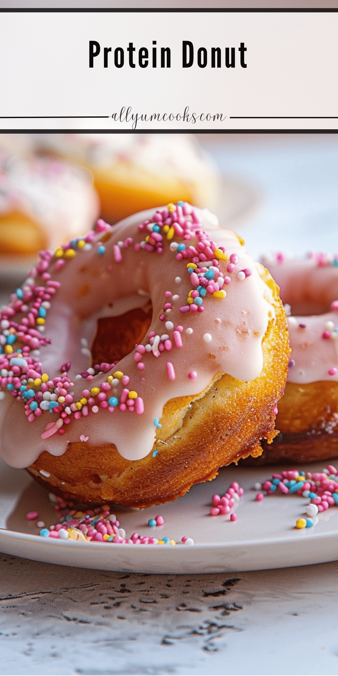 Easy Protein Donut | All Yum Cooks