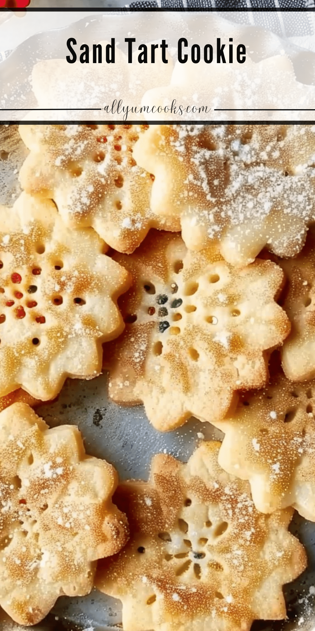 Sand Tart Cookie | All Yum Cooks