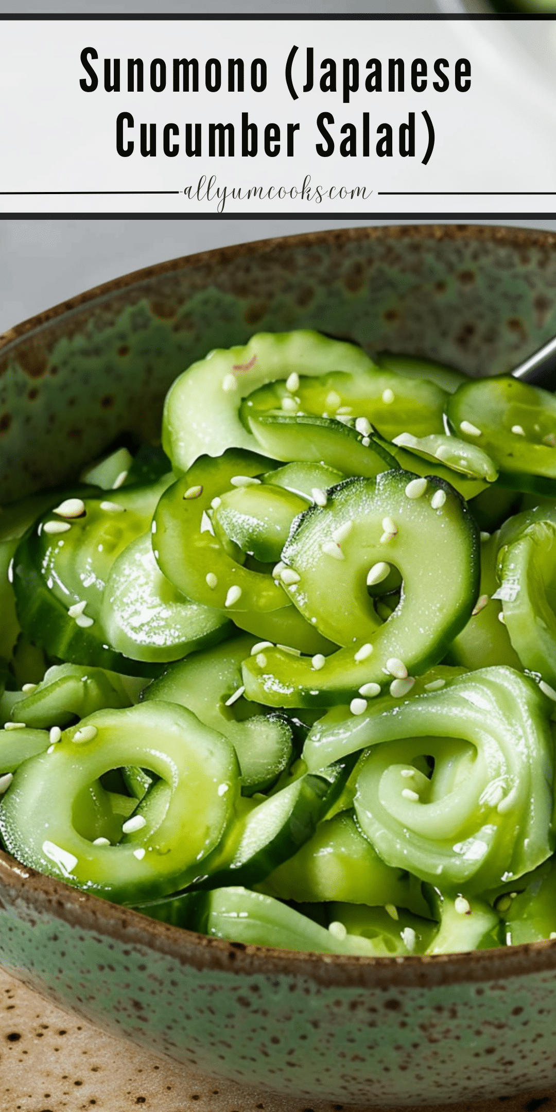 Sunomono (Japanese Cucumber Salad) | All Yum Cooks