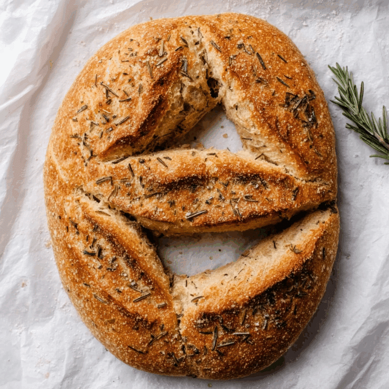 Fougasse Bread | All Yum Cooks