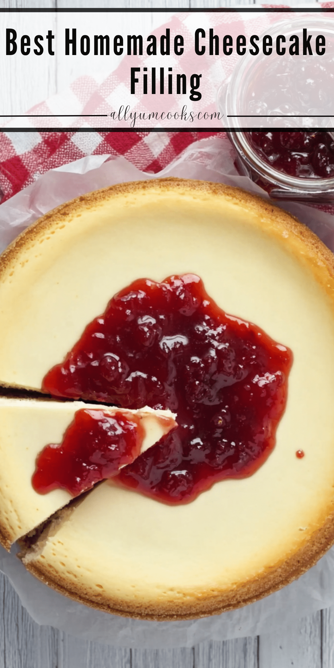 Best Homemade Cheesecake Filling | All Yum Cooks