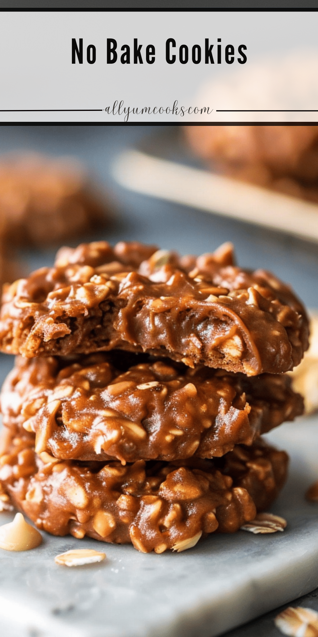 No Bake Cookies | All Yum Cooks