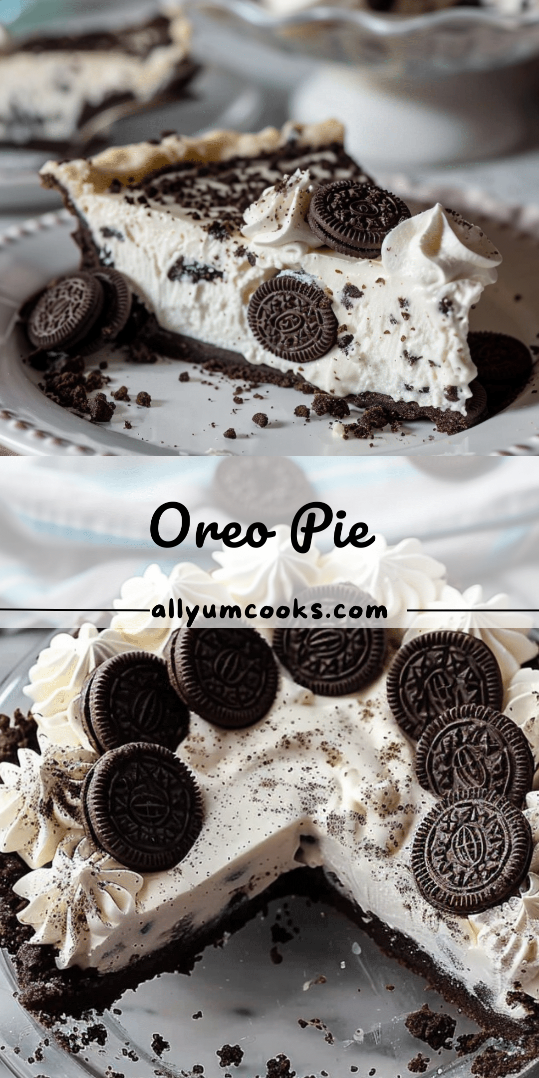 Oreo Pie | All Yum Cooks