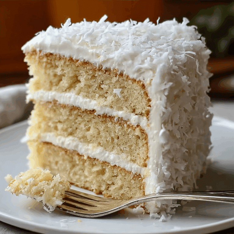 Homemade Creamy Coconut Cake – Easy Recipe | All Yum Cooks