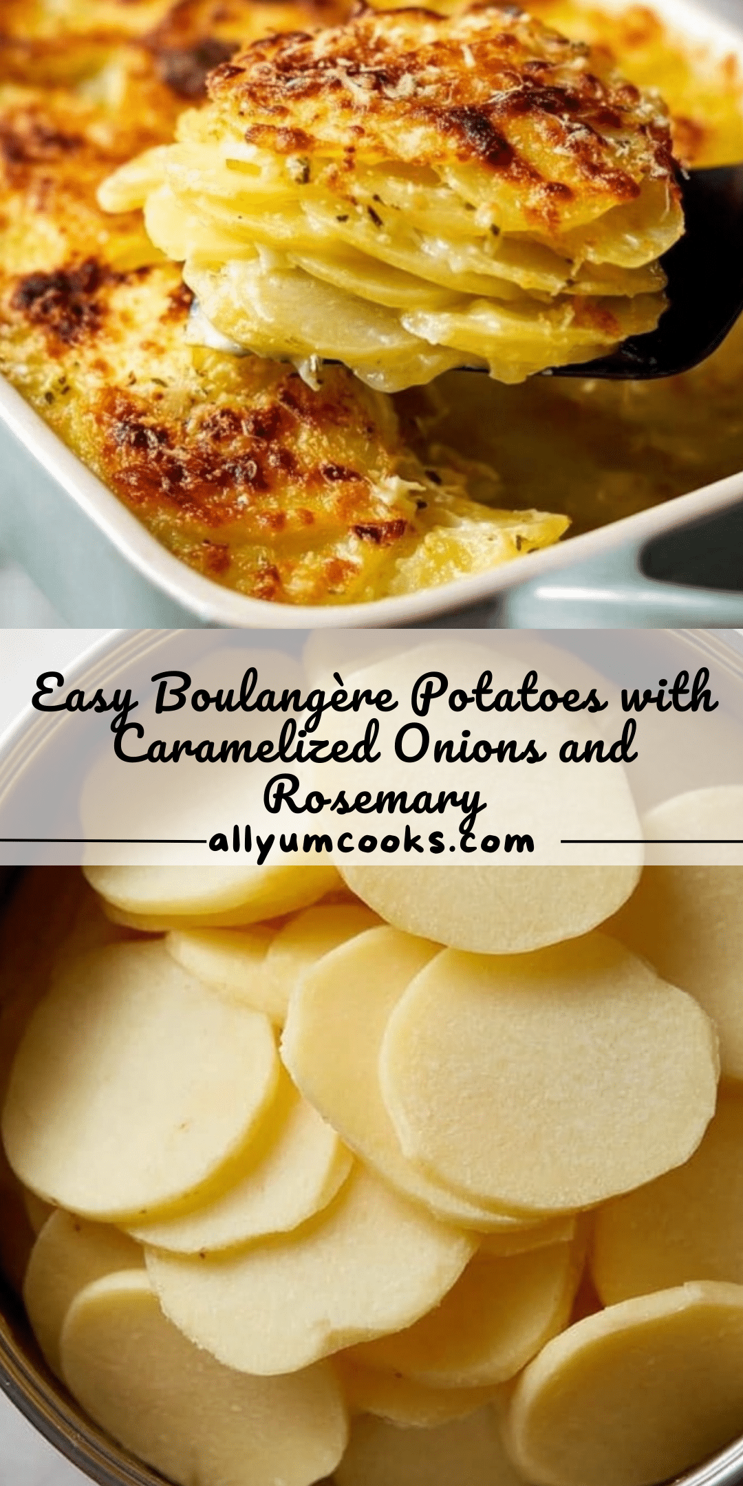 Boulangère Potatoes - Irresistible French Onion Potato Bake