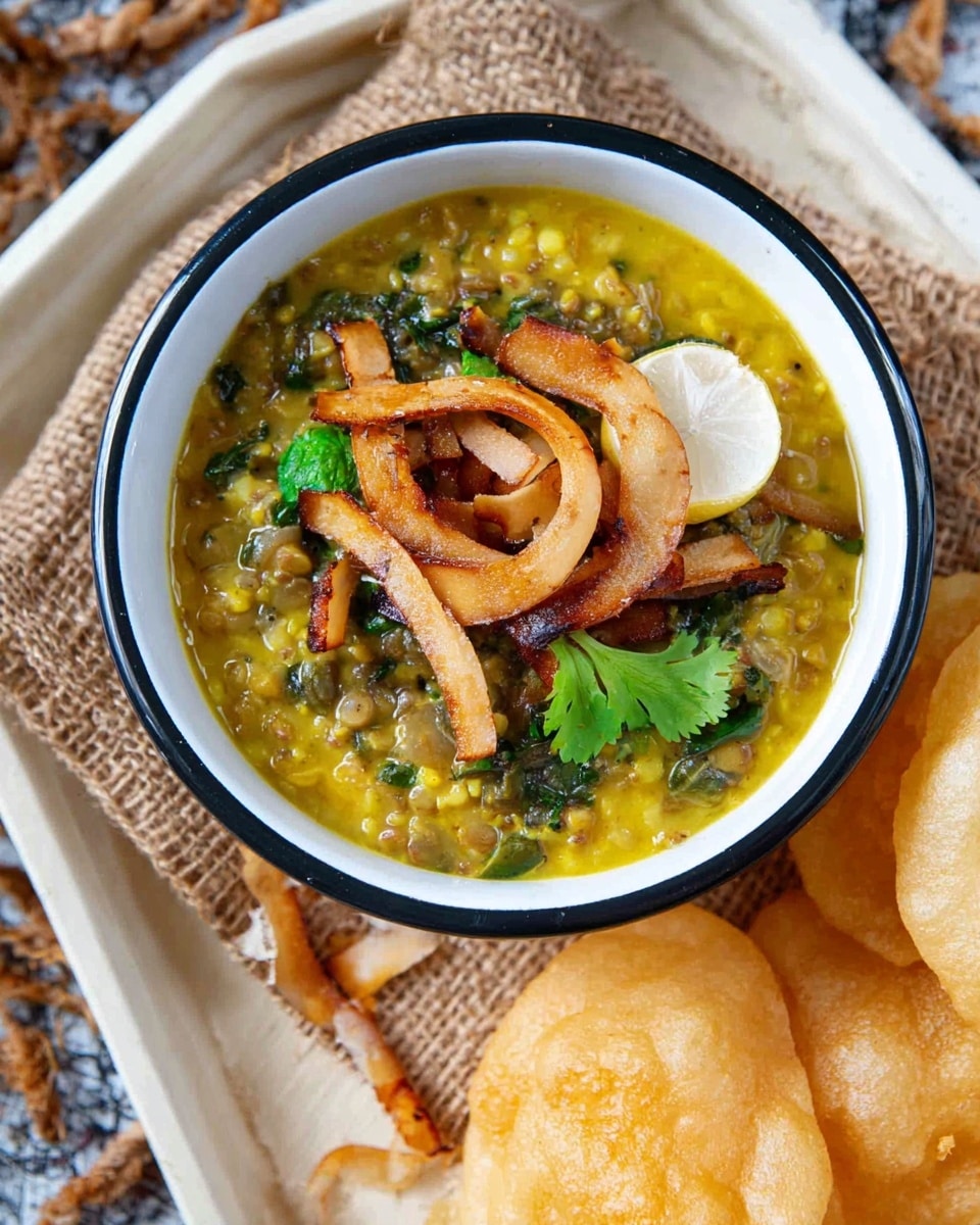 Cholar Dal: Delicious Bengali Lentil with Coconut & Spices