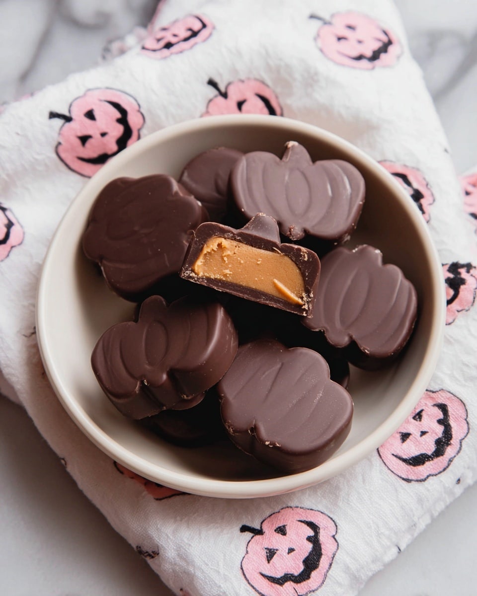 Homemade Almond Butter Pumpkin Spice Reese’s | Cozy Fall Treat