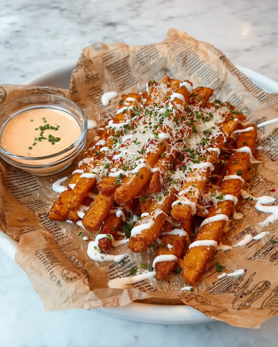 Crispy Japanese-Style Long Fries: Irresistibly Crunchy Snack