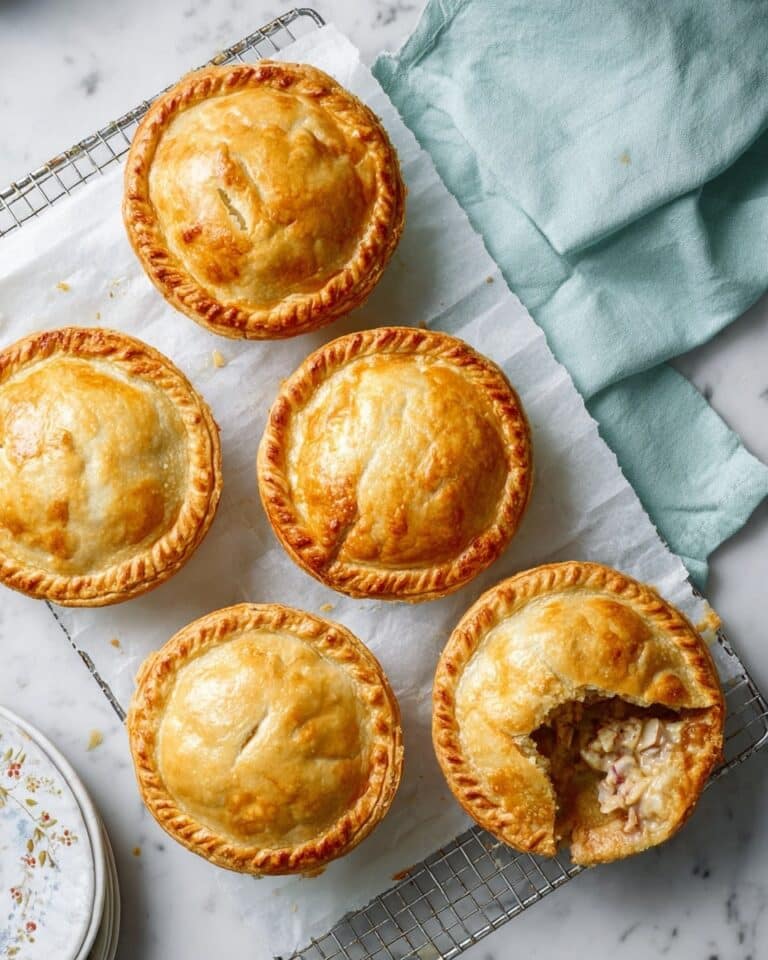 Creamy Chicken Pie with Puff Pastry – Comforting & Easy