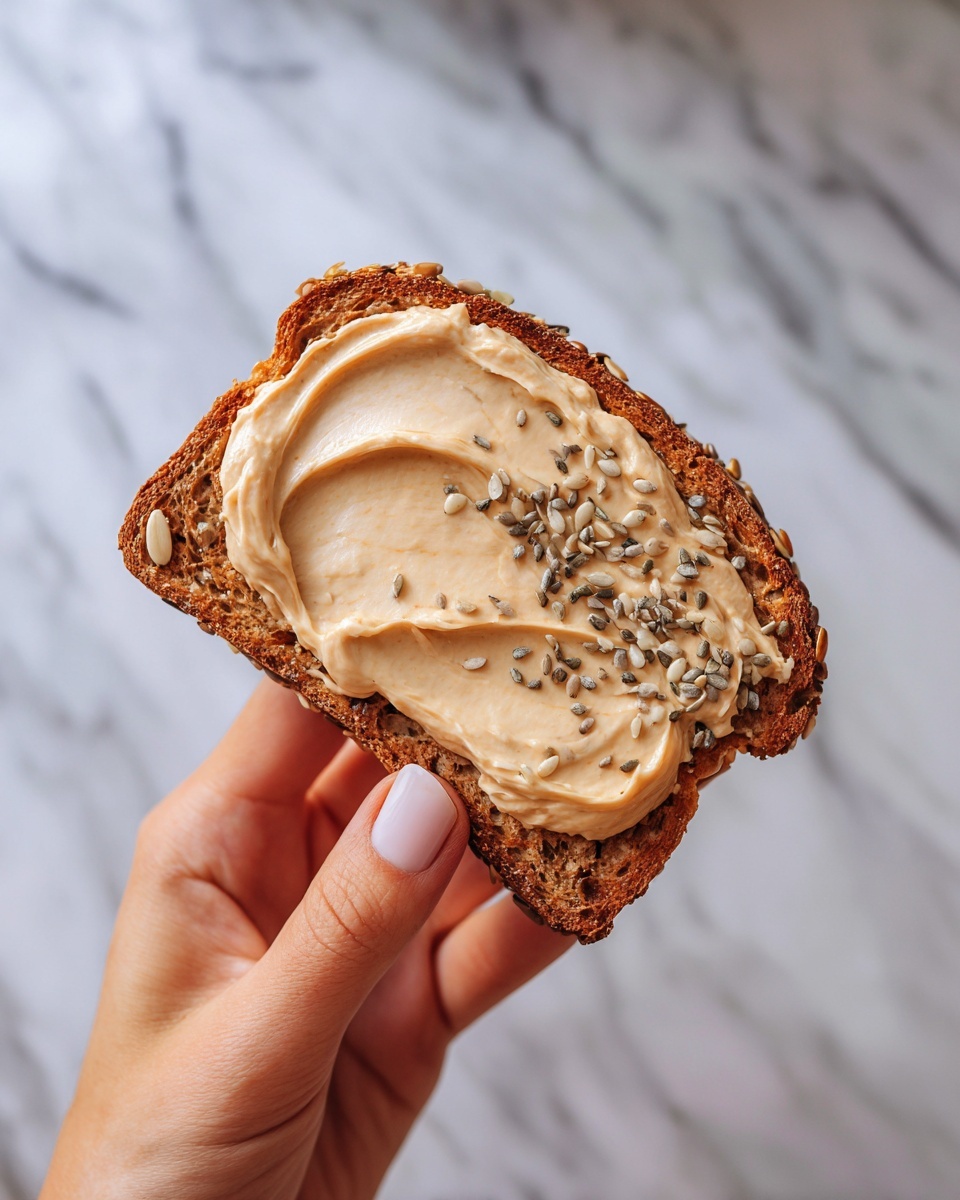Hummus Toast: Quick & Healthy Breakfast or Snack Idea