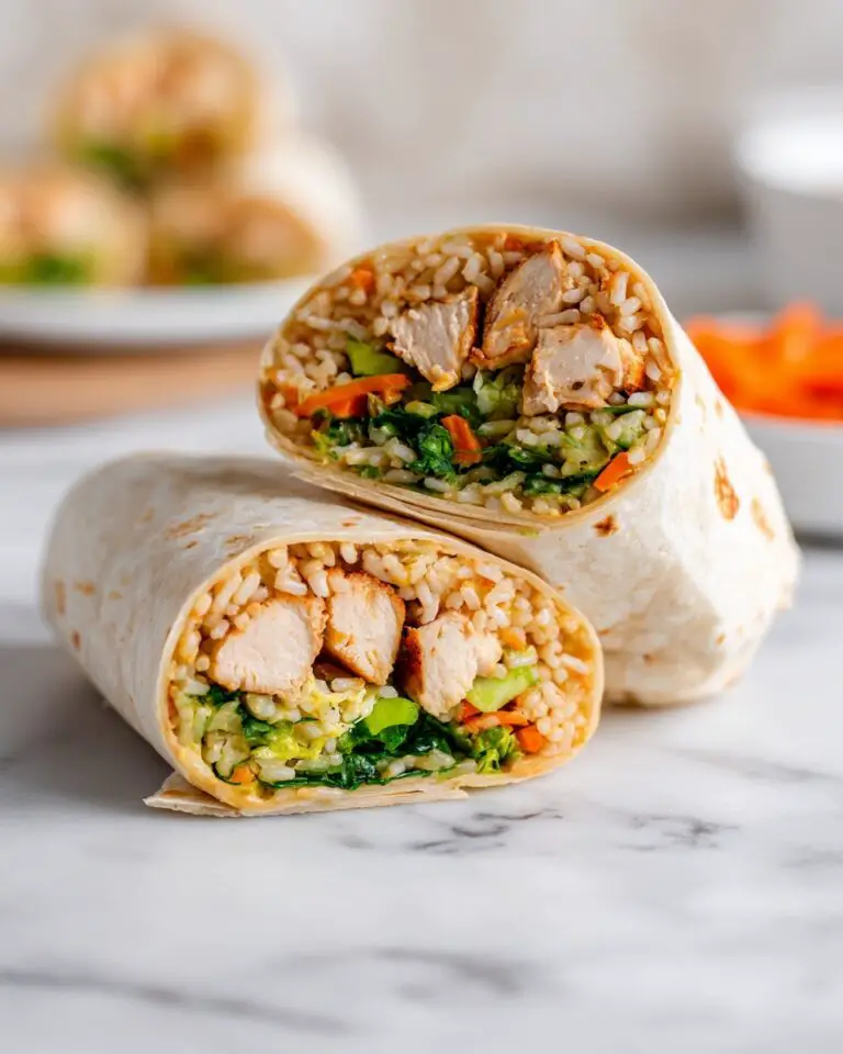 Chicken Teriyaki & Rice Burritos - Delicious Asian Fusion Flavors