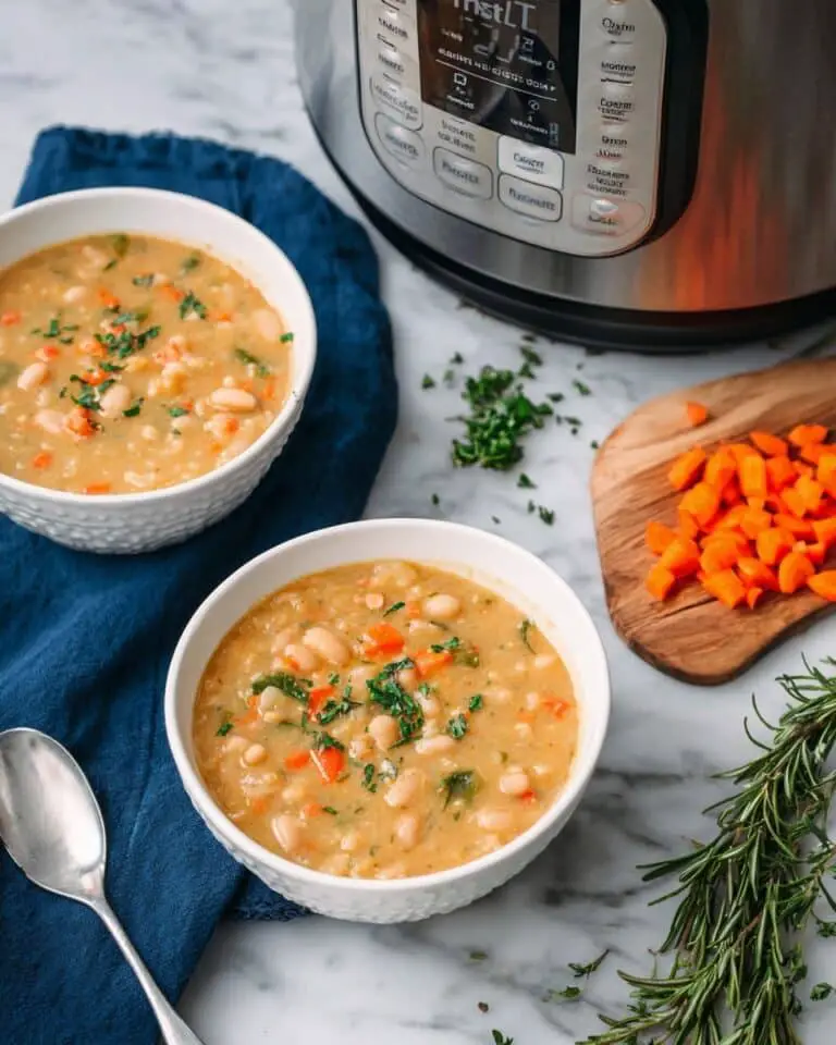Instant Pot White Bean Soup: Cozy, Quick & Delicious