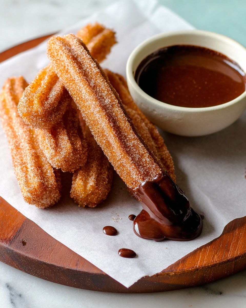 Easy Homemade Churros with Chocolate Sauce - Irresistible & Simple