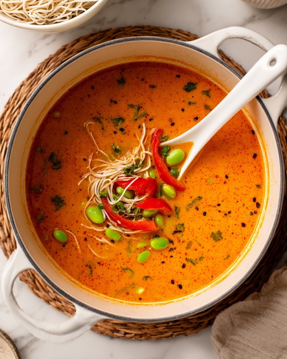 Thai Coconut Soup with Chickpeas | Delicious & Easy Thai Curry