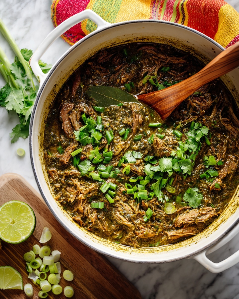 Green Chili (New Mexico Chile Verde) - savory Southwestern stew