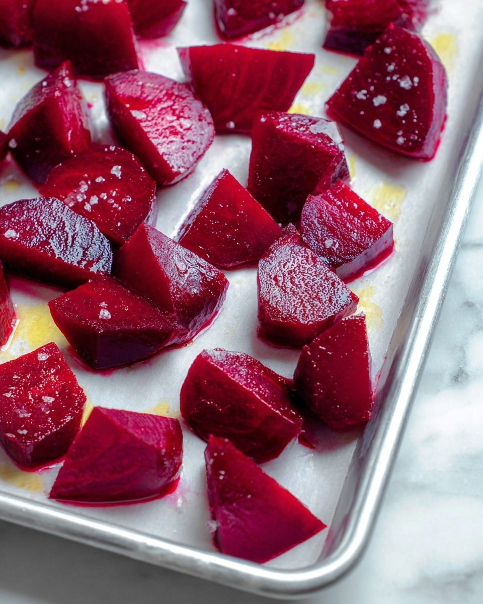 Spinach Beet Salad with Roast Beets and Goat Cheese | Delicious & Fresh