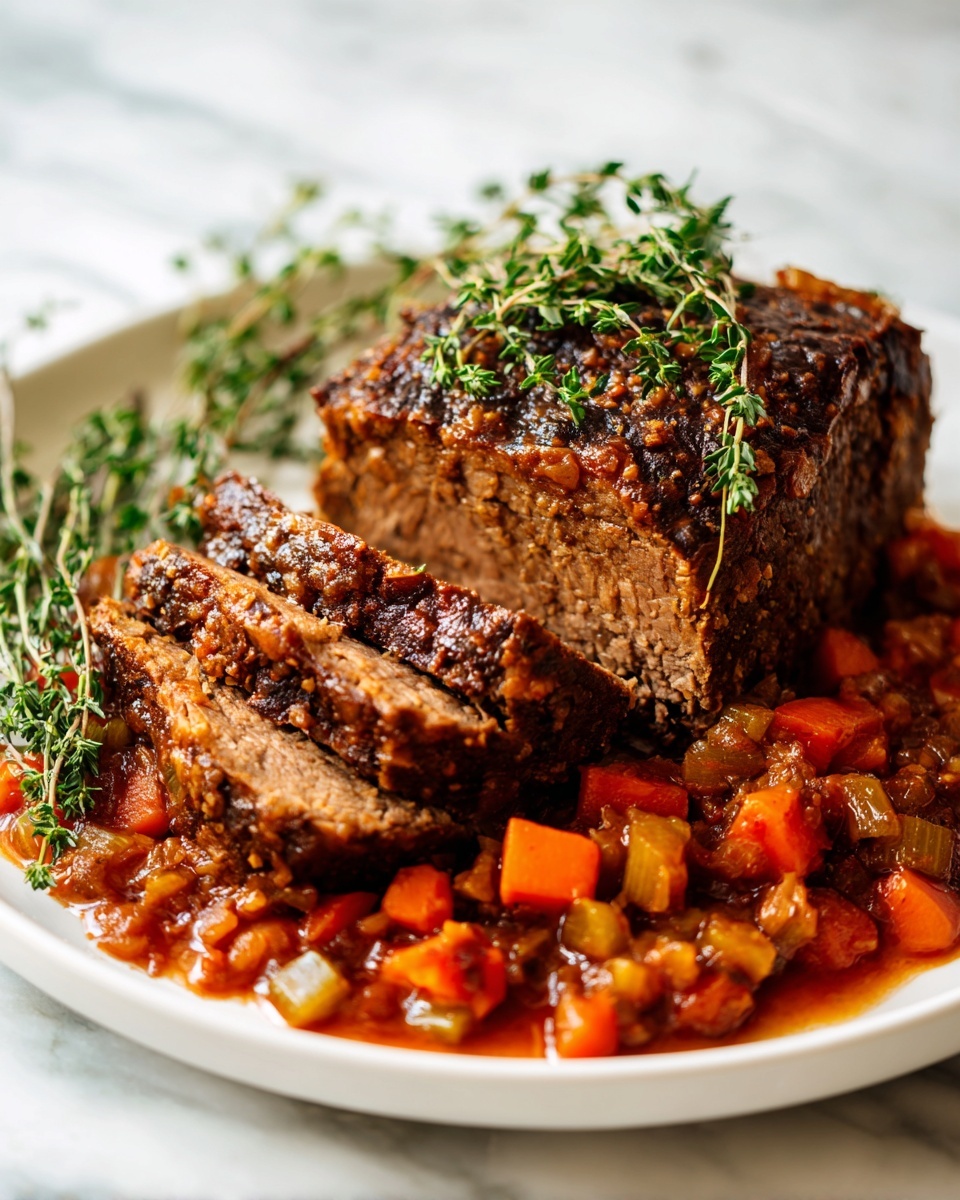 Ina Garten's Classic Pot Roast with Red Wine & Herbs