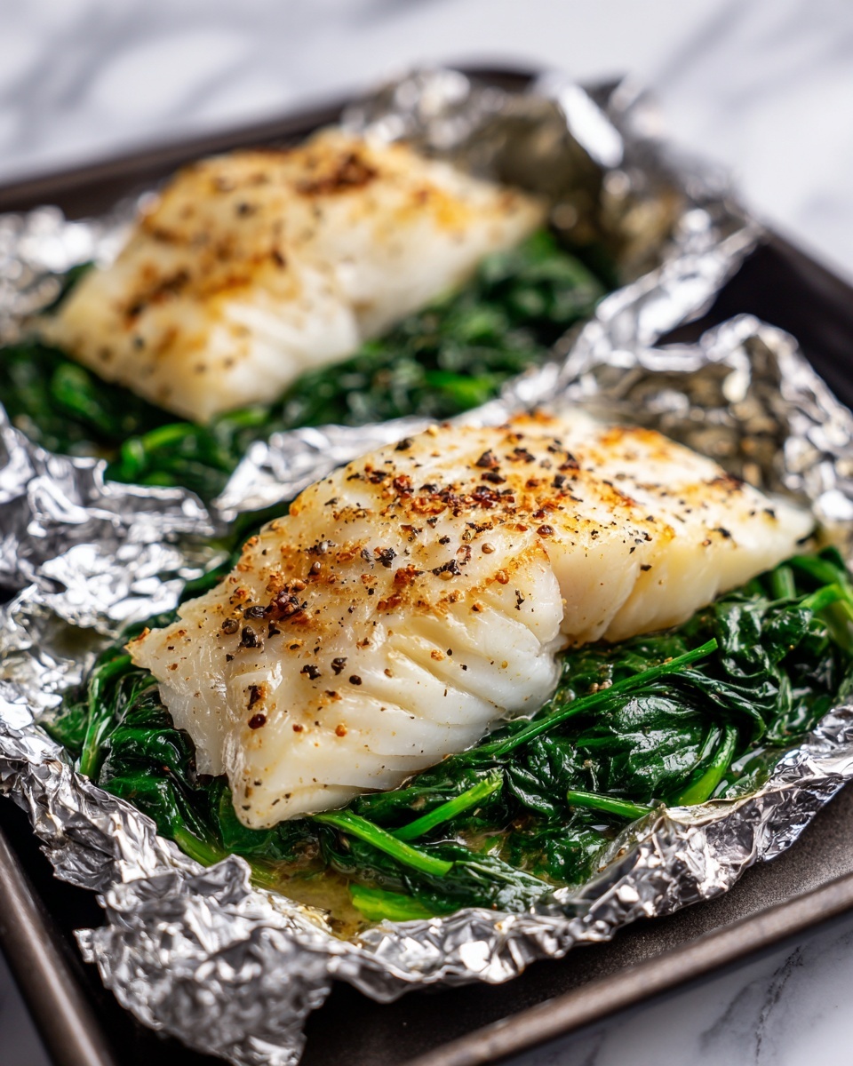 Chilean Sea Bass with Lemon Parmesan Cream Sauce – Elegant & Easy