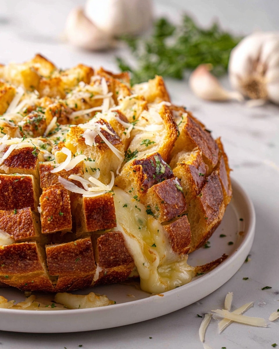 Cheesy Garlic Pull Apart Bread – Irresistibly Gooey & Flavorful
