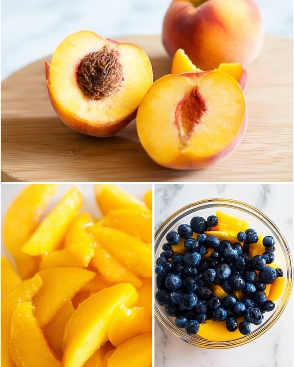 Peach and Blueberry Crumble: Delicious Summer Fruit Dessert