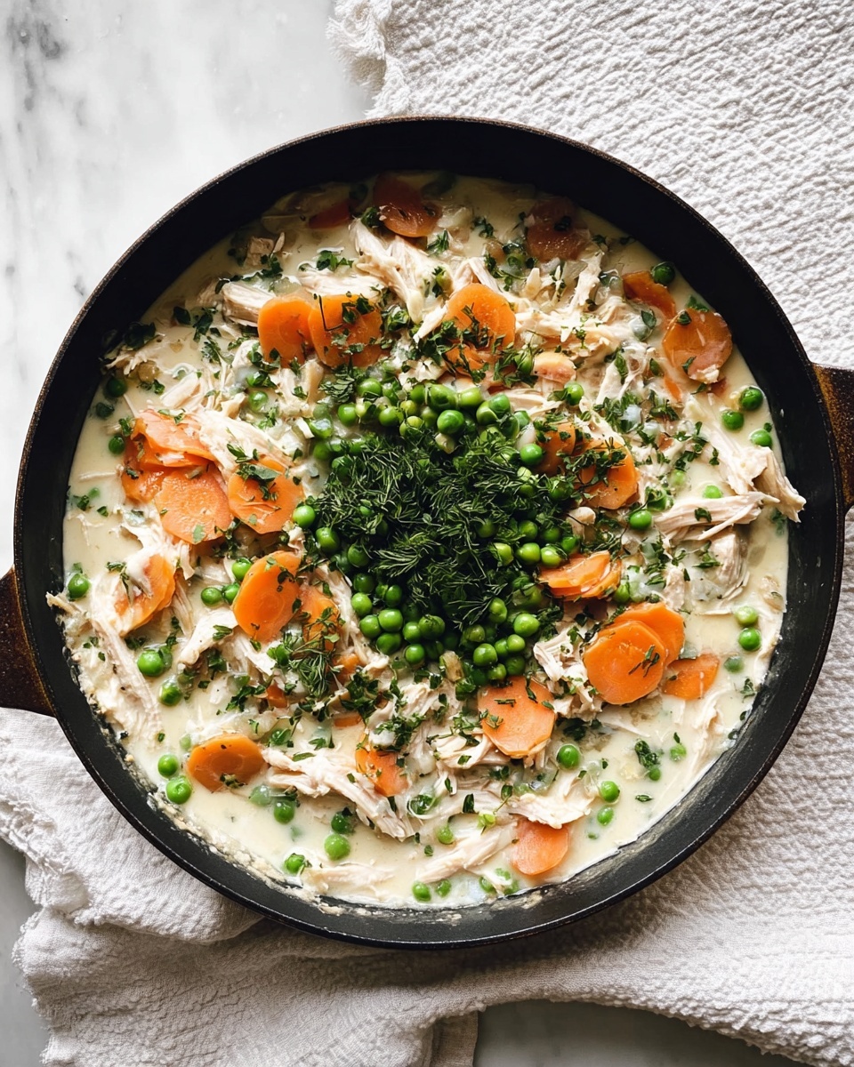 French-Inspired Chicken Pot Pie: Elegant & Cozy Dinner