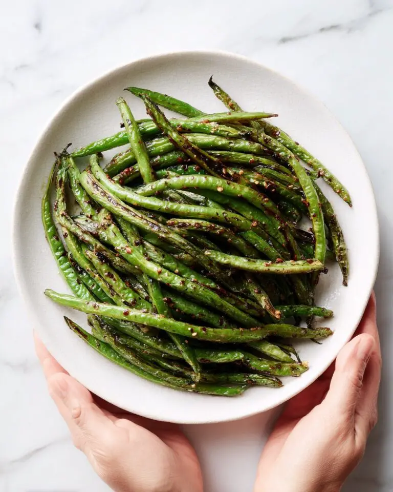 Air Fryer Green Beans with Garlic and Balsamic – Delicious & Quick