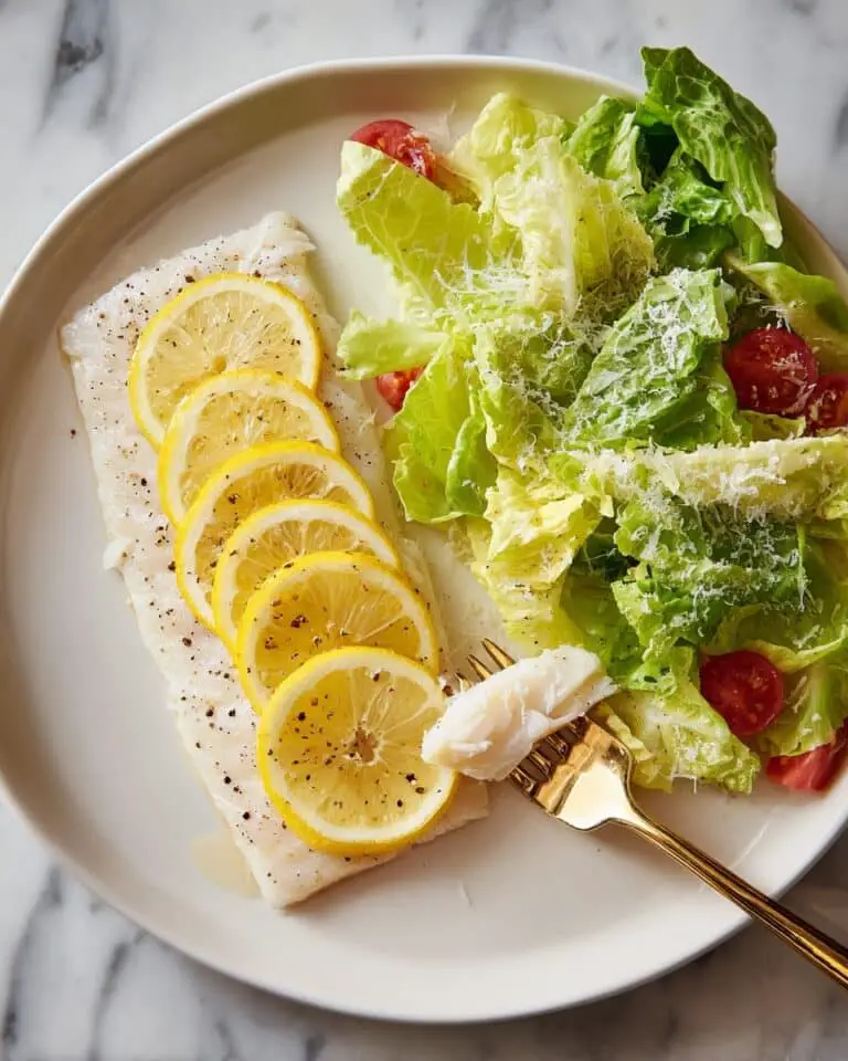 Lemon Butter Baked White Fish - Delicious and Easy Seafood Dinner