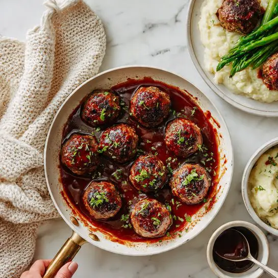 Mini Turkey Meatloaves with Roasted Garlic Cauliflower Mash - Cozy ...