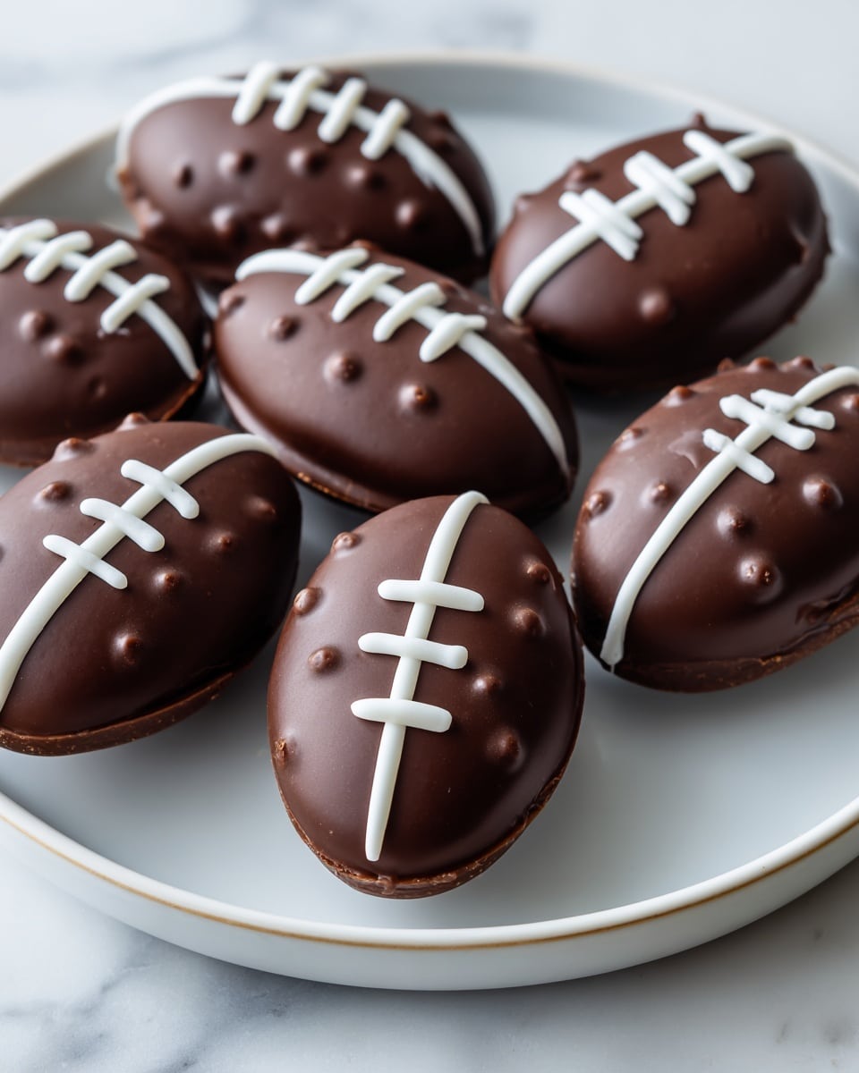 Football Nutter Butter Cookies: Fun Game Day Treats