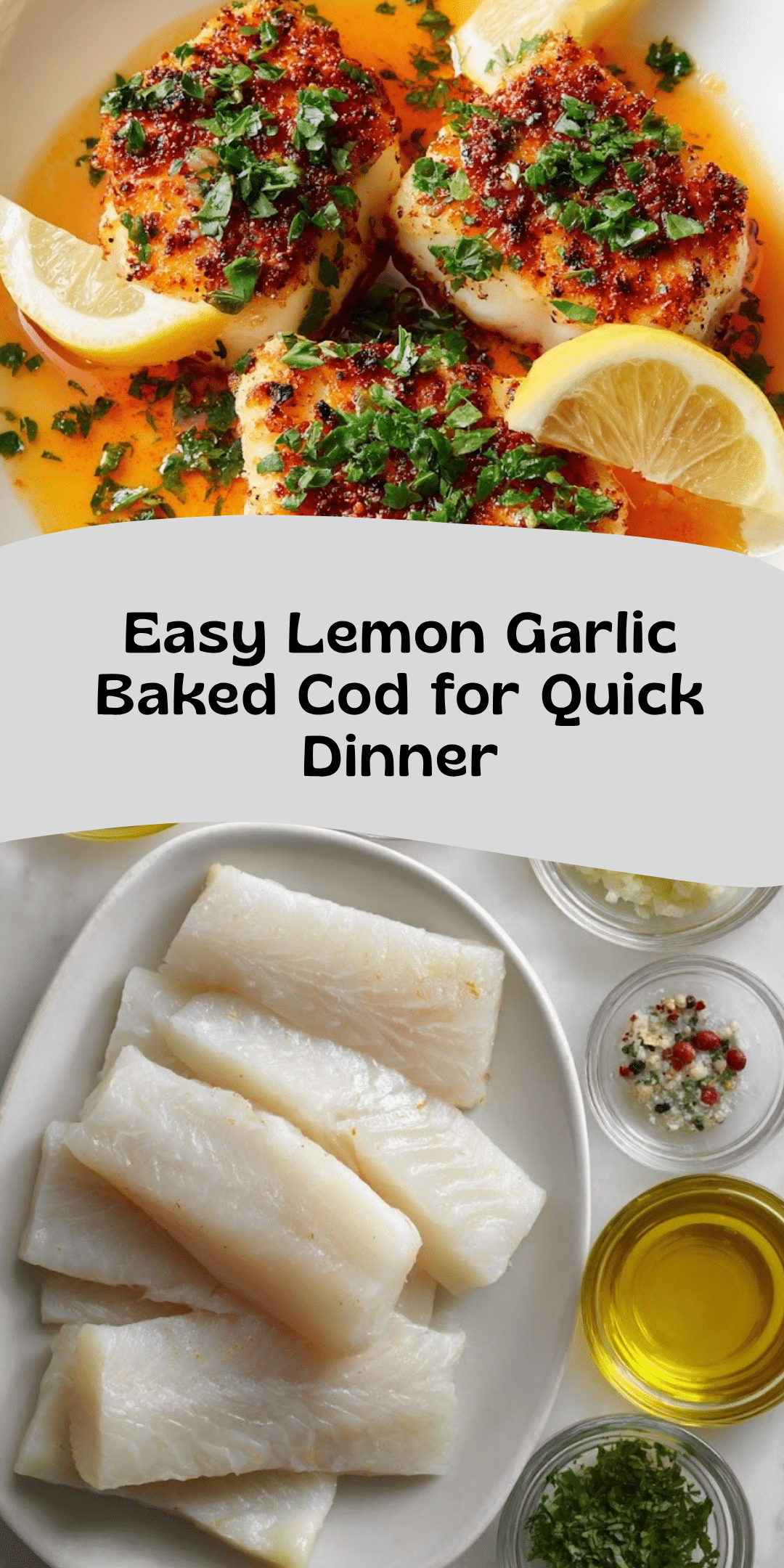 Lemon Garlic Butter Baked Cod: Irresistibly Flavorful Seafood